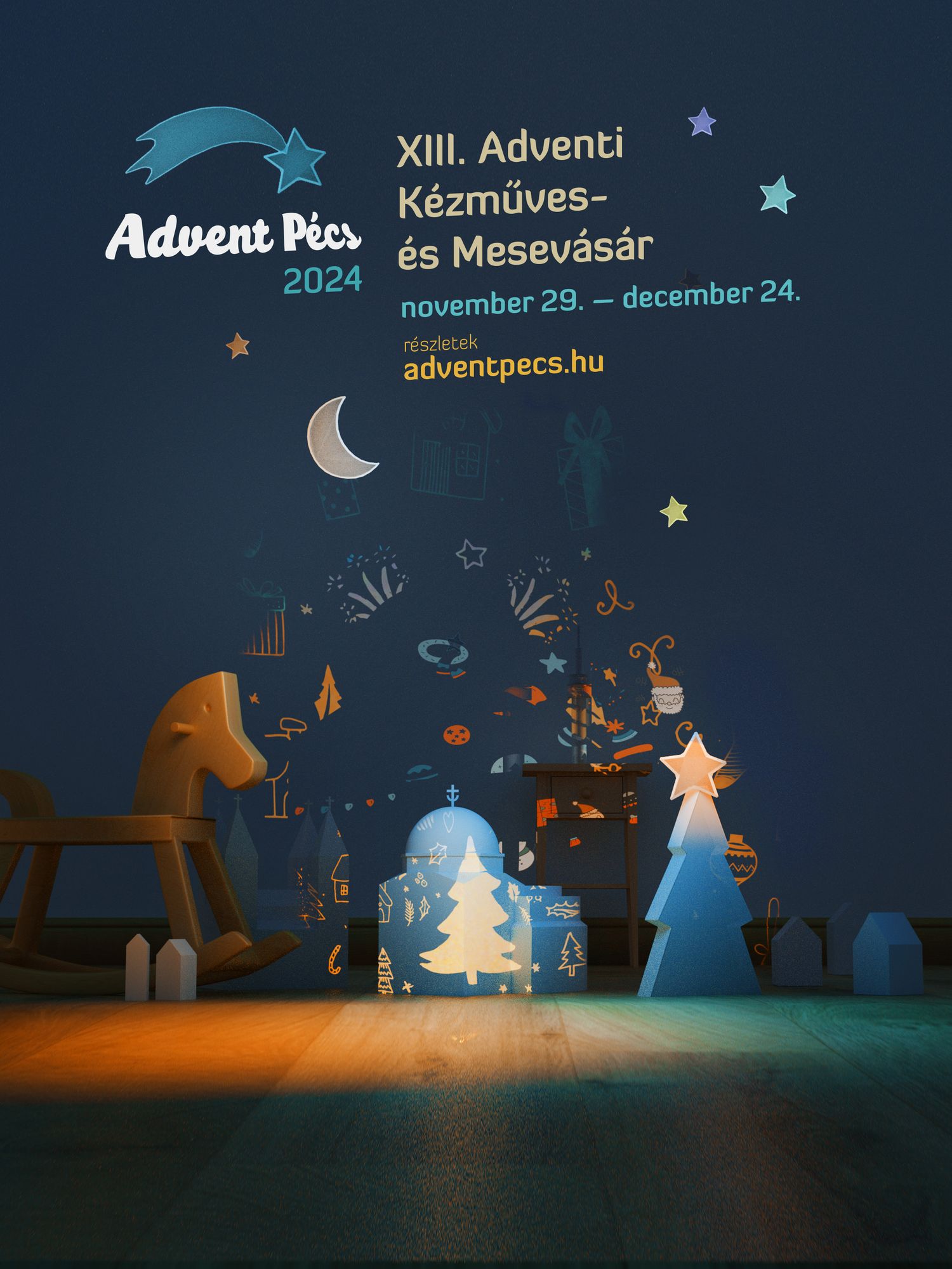 XIII. Adventi Kézműves- és Mesevásár - Advent Pécs